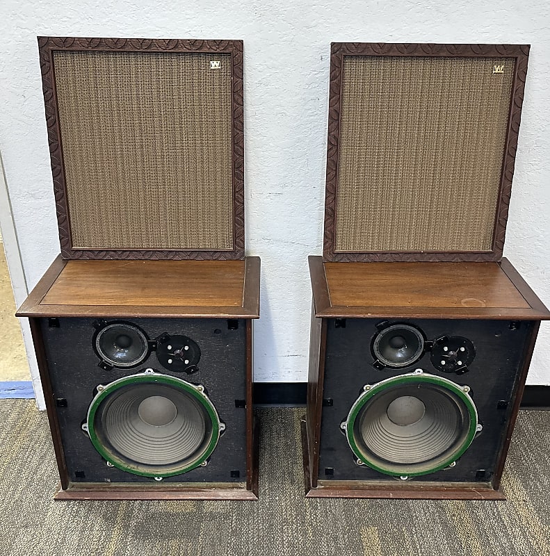 Vintage Pair Wharfedale Rosedale Speakers | Reverb