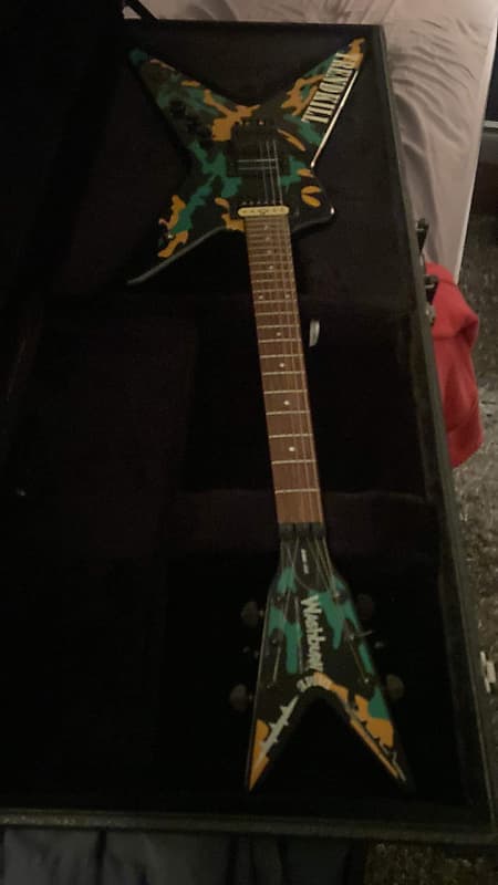 Washburn Dime 333 Trendkill 90s - Camo | Reverb