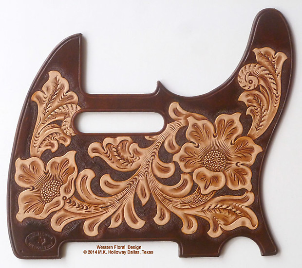 Leather Telecaster Pickguard | Reverb Australia