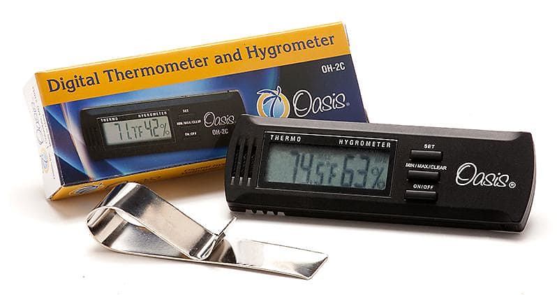 Oasis OH-2C Digital Case Hygrometer | Reverb