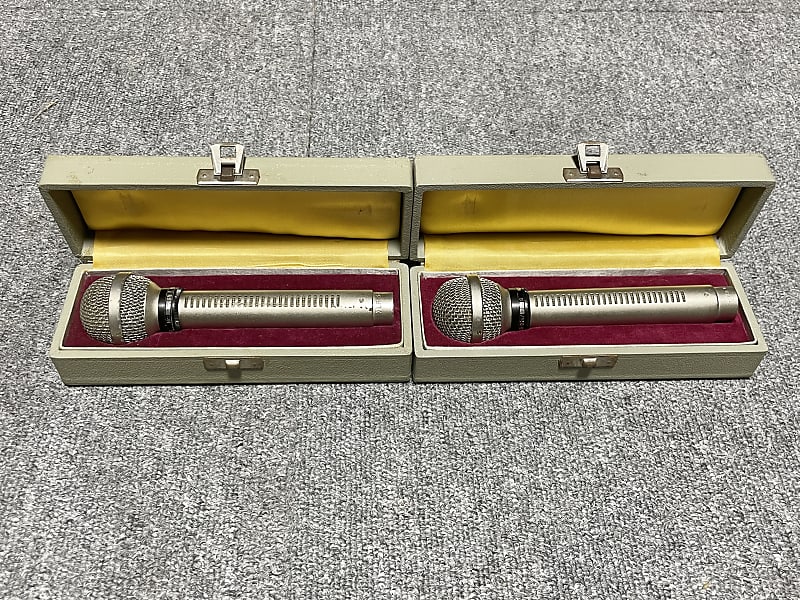 AKG D24 200Ω Pair Vintage microphone w/case | Reverb
