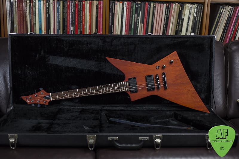 ESP EXP Explorer FX 2009 Paduak Brown Stain PBS -VIDEO- | Reverb