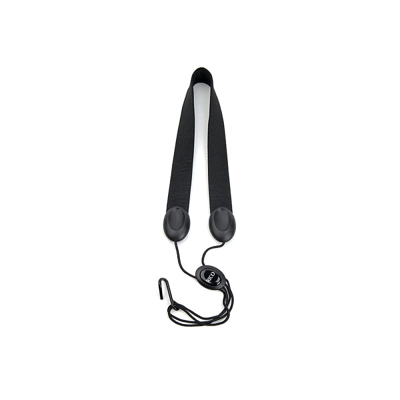 RICO Soprano/Alto Sax Neck Strap - Black | Reverb