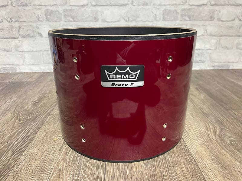 Remo Bravo 2 Acousticon Tom Drum Shell 12”x10” Bare Wood | Reverb UK