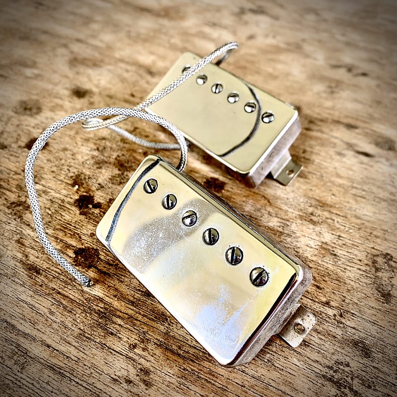 Maxon PAF 2000 pickups 1980 Chrome pu-2 Greco egc super real | Reverb