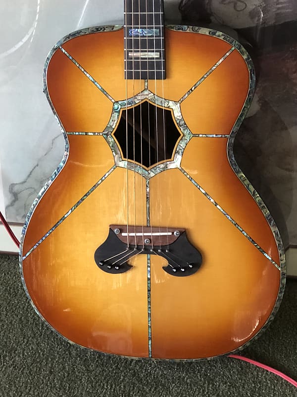 Hand Made Century Custom mother of pearl inlayed | Reverb Australia
