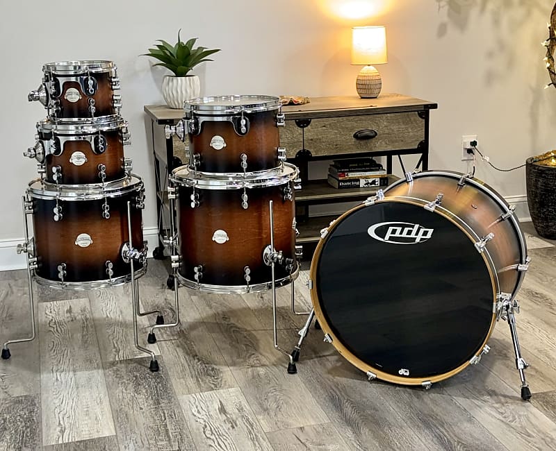 PDP/DW Platinum series maple drum kit 22/16/14/12/10/8 - | Reverb