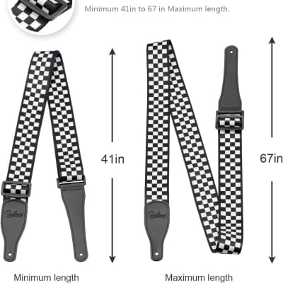 Guitar Strap, Bass Guitar Strap, Electric and Acoustic Guitar | Reverb