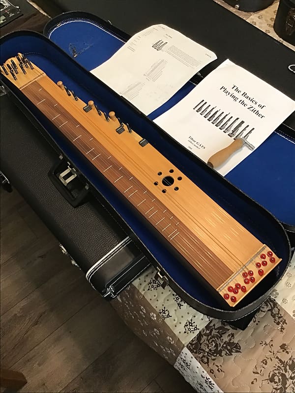 Hungarian Cittara (zither) 1960’s (?) - Natural | Reverb