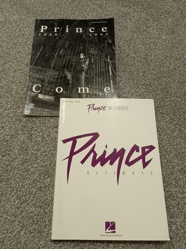 Prince Come and Ultimate songbooks rare | Reverb