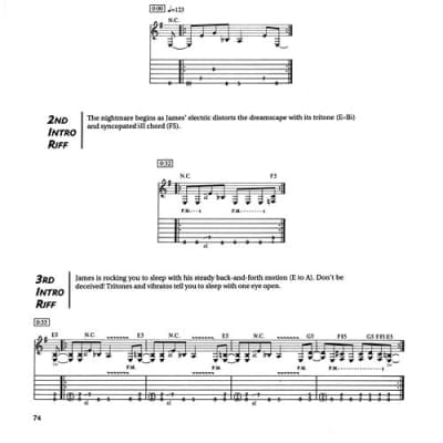 Metallica Riff By Riff Guitar | Reverb