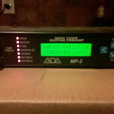 A/DA MP-2 Vintage Rack Mounted Midi Controlled Guitar | Reverb