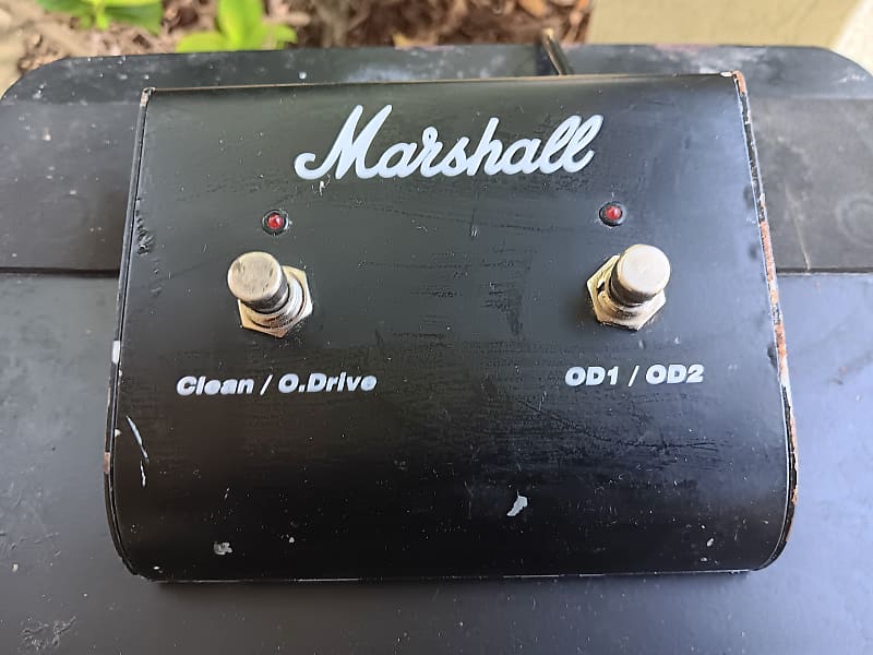 Marshall Foot switch footswitch 2 button | Reverb