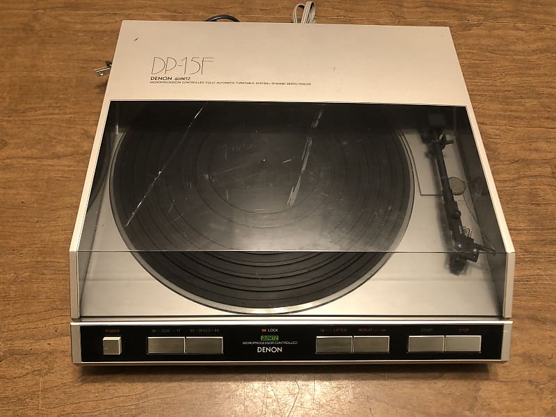 Vintage Denon DP-15F Direct Drive Turntable | Reverb Canada