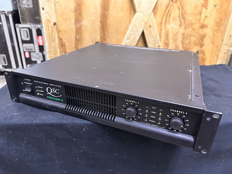 QSC Powerlight PL 1.4 Power Amplifier - Tested & Working #1 | Reverb
