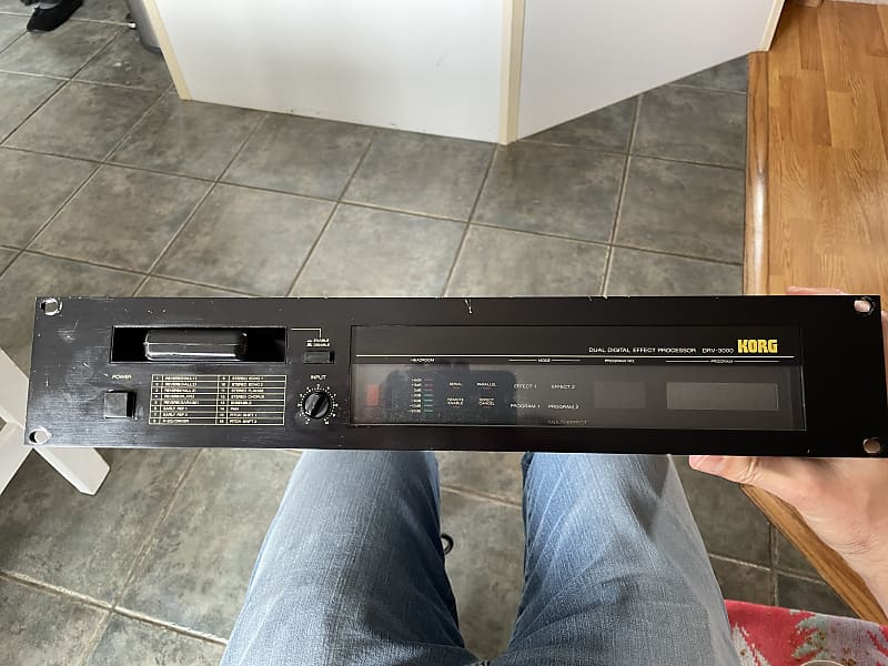 Korg DRV-3000 1980s - Black | Reverb