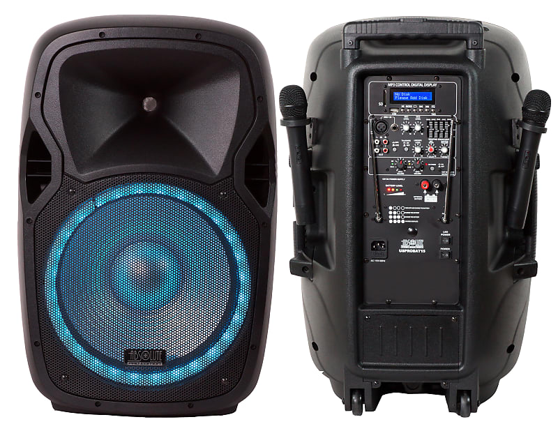 ABSOLUTE USA USPROBAT15 2500 WATTS MAX POWER SPEAKER BUILT-IN | Reverb