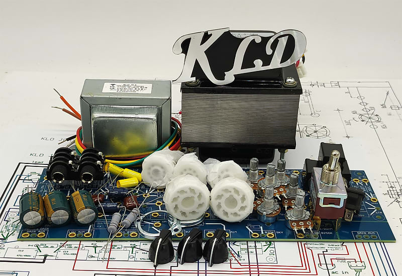 KLD amp kits 25 hand wired tube bass amp kits BFLEX 25E | Reverb