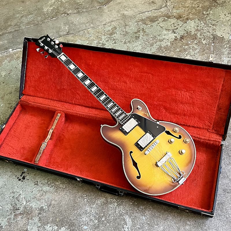 Greco SA-500 c 1975 - Sunburst original vintage MIJ Japan | Reverb