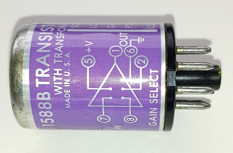 Altec 1588B Transistor Preamplifier with Transformer Isolated | Reverb