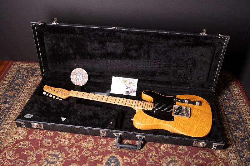 Michael Spalt Teletone Telecaster Electric Guitar w/ Case | Reverb