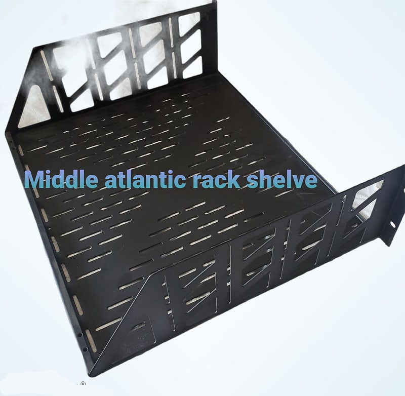MIDDLE ATLANTIC U2V Vented Universal Rackshelf BLACK | Reverb