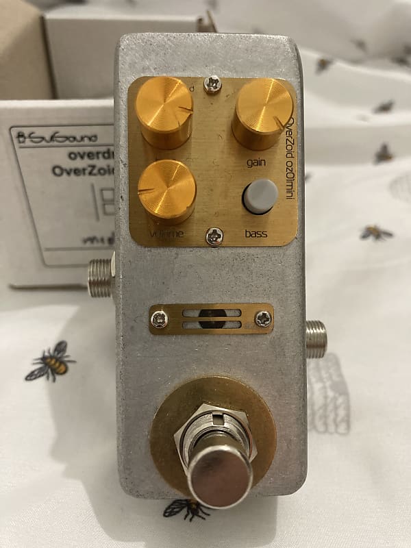 Svisound Overzoid oz01 overdrive mini guitar pedal steam punk | Reverb