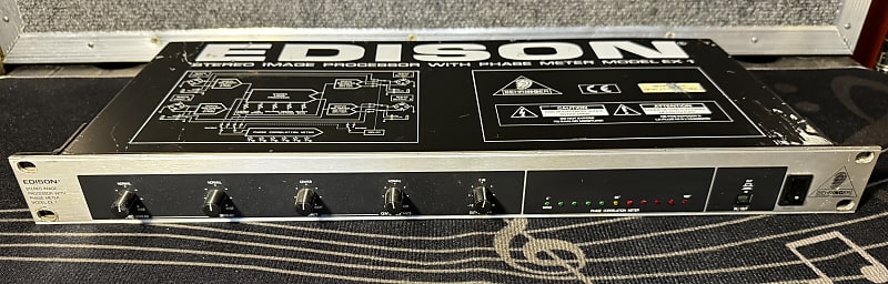 Behringer Edison EX-1 Stereo Image Processor with Phase Meter | Reverb