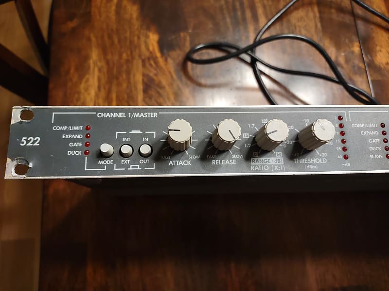 Symetrix 522 - Compressor/Limiter, Expander, Ducker, Gate (w/ | Reverb