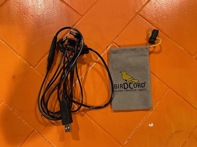 Birdcord USB-->9v 2020 black | Reverb