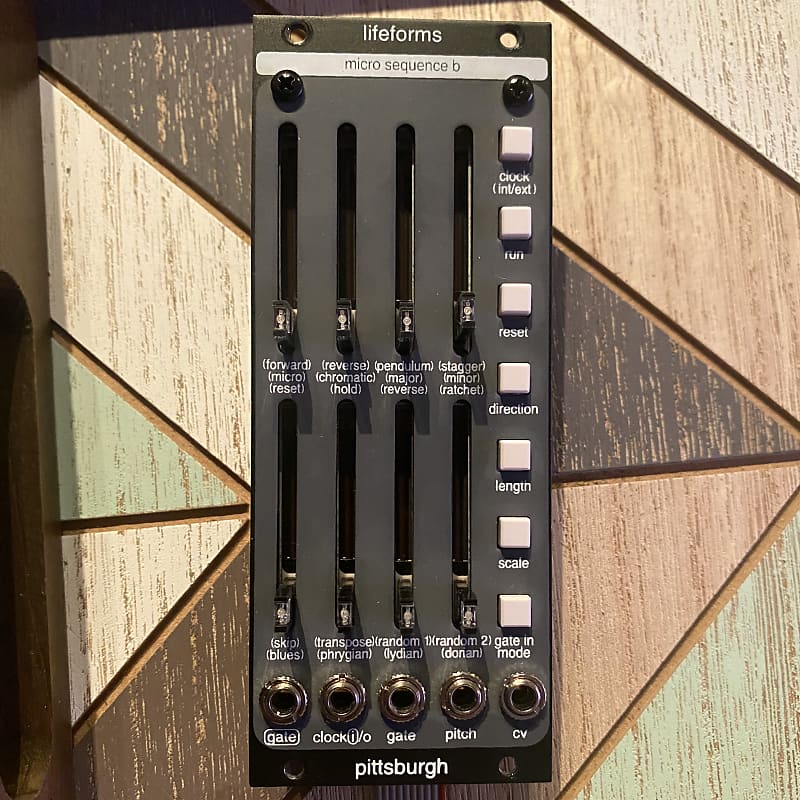 Pittsburgh Modular Lifeforms micro sequence b - Black | Reverb