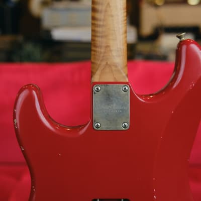 Xotic XSC1 S-Style Relic'd Electric Guitar - Dakota Red | Reverb