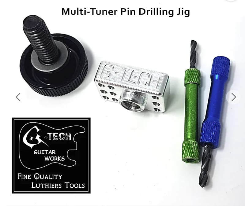 Fender G-TECH Tuner Pin Drill Jig 2024 | Reverb