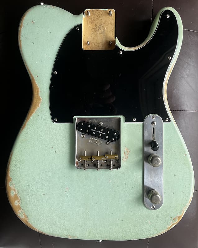 Fender Telecaster body fully loaded, Seymour Duncan Red Devil | Reverb