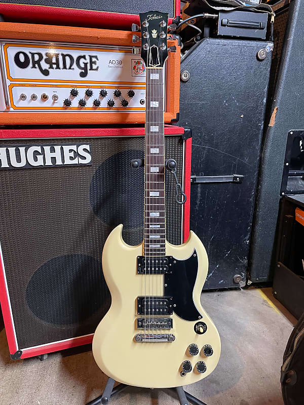 Tokai SG 1984 - Alpine White Clone of 1970's Gibson SG | Reverb