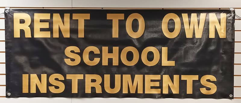 Rent to Own School Instruments Banner | Reverb