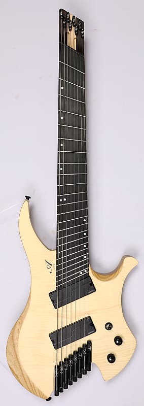 Agile 8 String Multi-Scale Fan Fret Headless Electric Guitar | Reverb