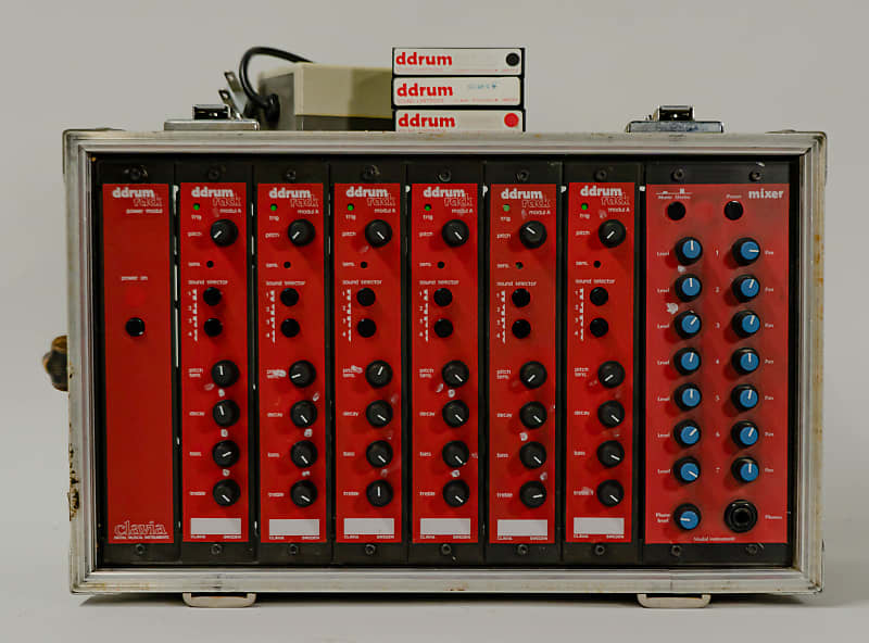 Clavia DDrum Vintage Electronic Drums Racked - 6 Modules | Reverb