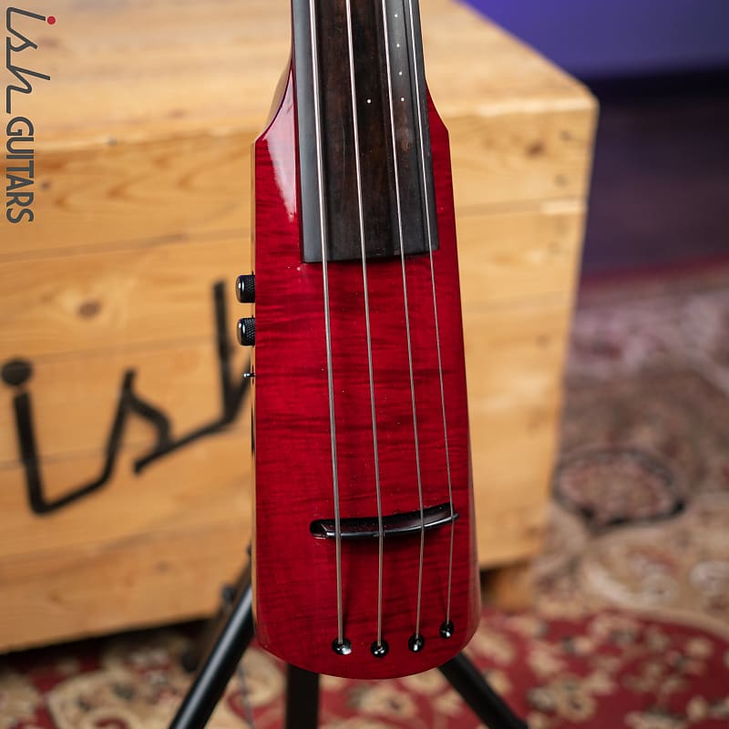 NS Design Wav 4 Electric Upright Bass Cherry | Reverb