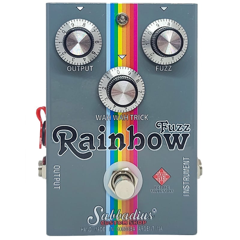 NEW SABBADIUS RAINBOW FUZZ BC108C SILICON | Reverb