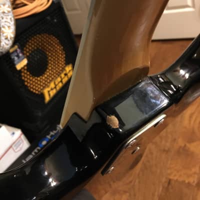 Vintage Univox Badazz Bass Guitar 1974 Sunburst with Original | Reverb