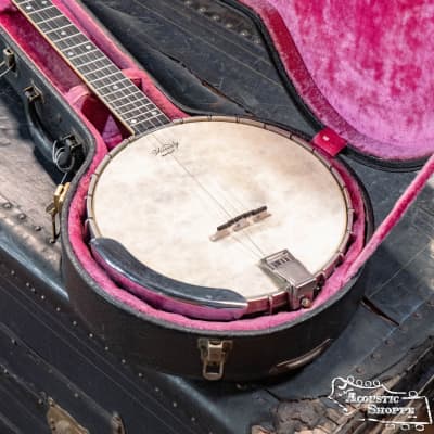 MERLIN Long Neck Five String Banjo 1966 | Reverb