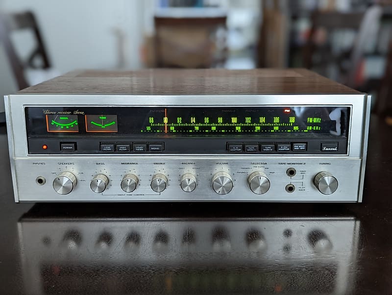 Sansui Seven Stereo Receiver Excellent Condition 1972 | Reverb