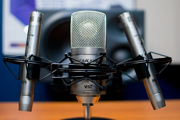 Cascade V57 Large Condenser Microphone with M39 Stereo Pair | Reverb