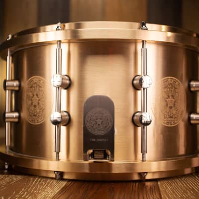 VK DRUMS (VAN KLEEF) 7EMPEST 14 X 8 CAST BRONZE DANNY CAREY | Reverb