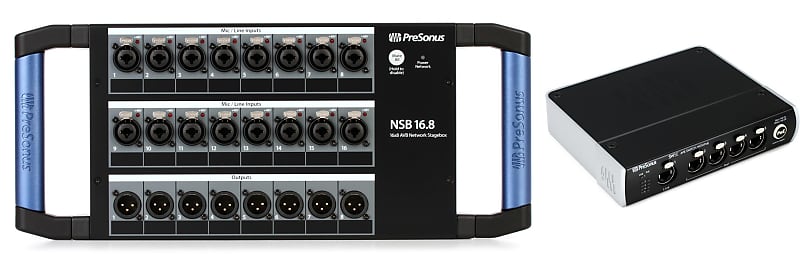PreSonus NSB16.8 AVB Networked Stage Box Bundle with PreSonus | Reverb