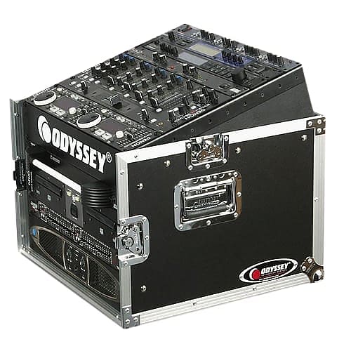 Odyssey FZ1006 - 10U Top Slanted 6U Vertical Pro Combo Rack | Reverb