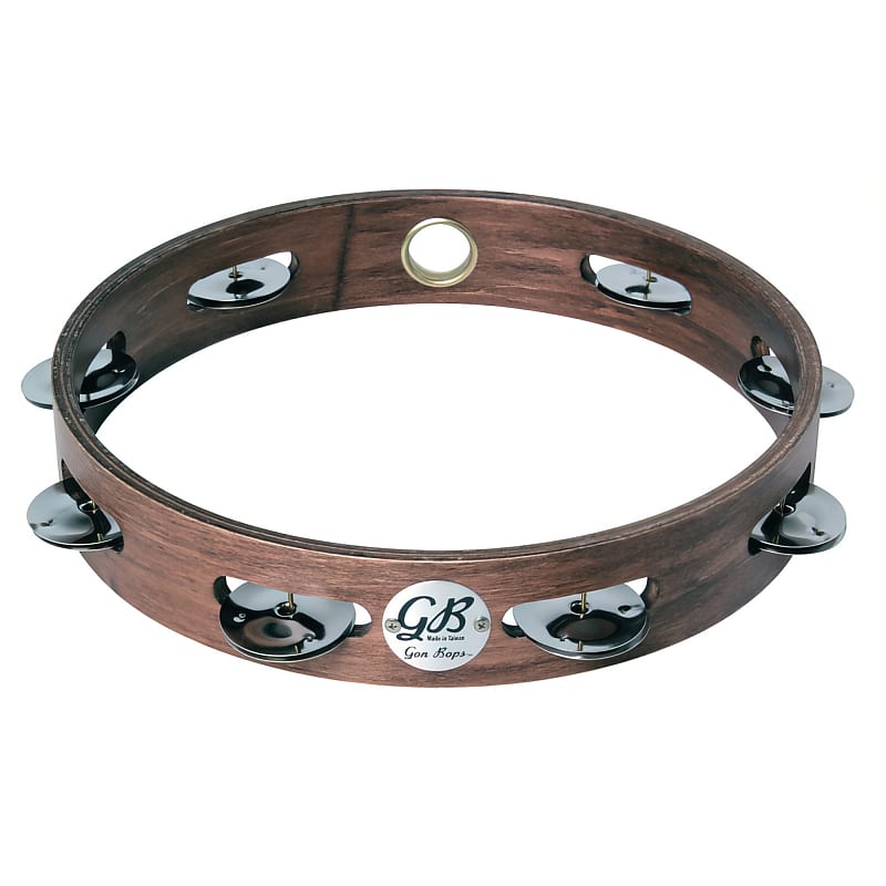 Gon Bops 10-Inch Wooden Tambourine Without Head and with | Reverb
