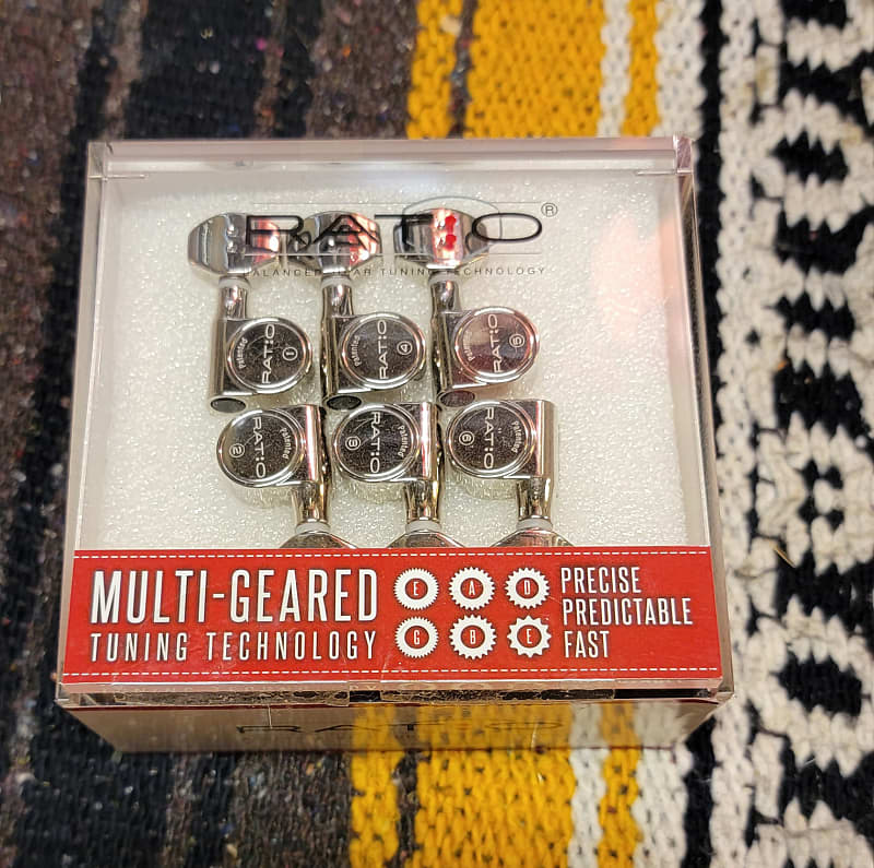 Graph Tech Ratio Tuners Nickel | Reverb