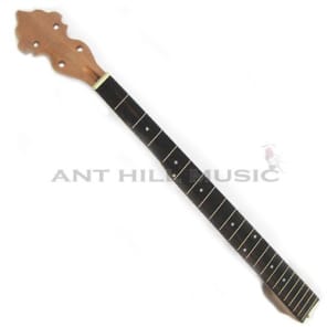 Mahogany Banjo Neck - Unfinished Banjo Neck - 5 String Banjo | Reverb